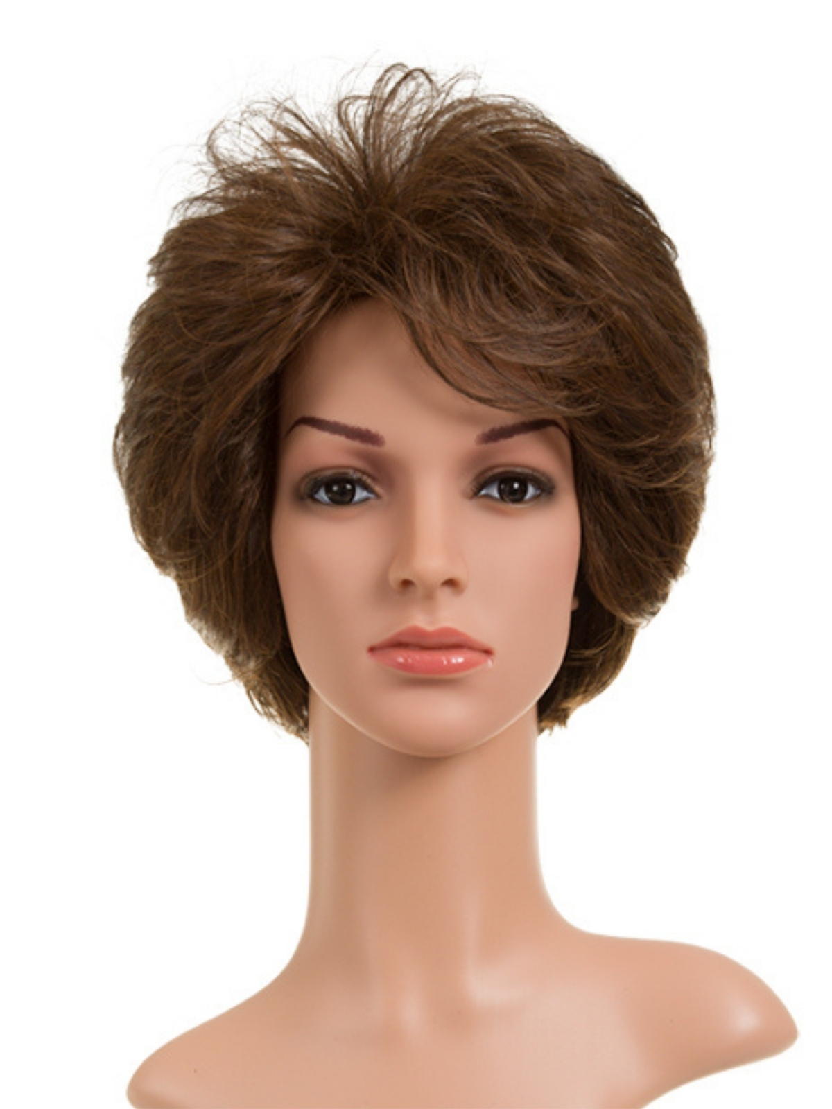 Carol Short Wavy Synthetic Full Head Wig - Product - Sissi Hair
